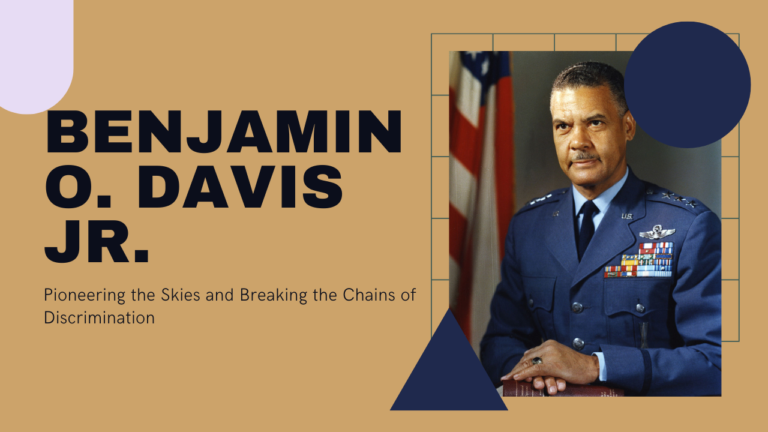 Benjamin O. Davis Jr.: Pioneering the Skies and Breaking the Chains of ...