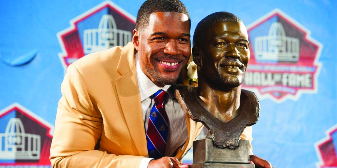 What Michael Strahan said about Myles Garrett breaking NFL sack record ...